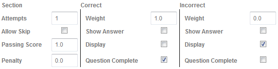 Webdemo - Mobius - Adaptive Question